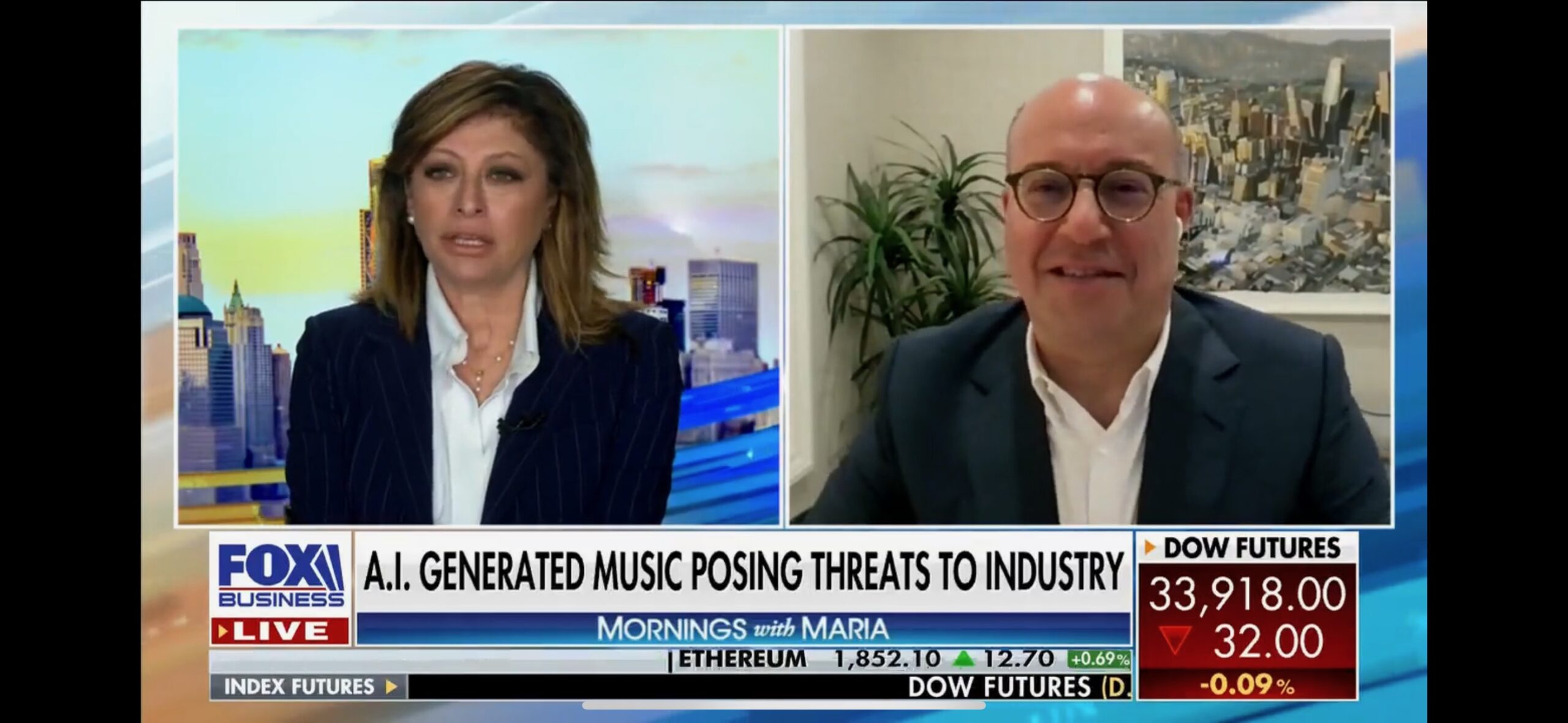 AI and Music: Threat or Opportunity? Interview on Fox Business - Strat ...